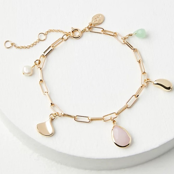 LOFT | Jewelry | Nwt Loft Chain Link Charm Bracelet | Poshmark